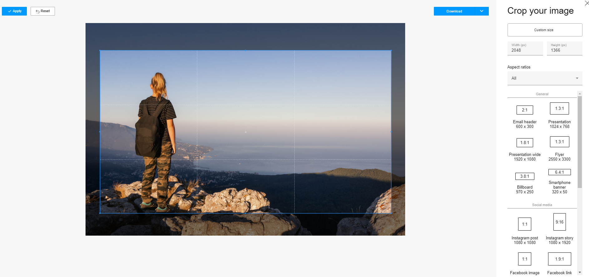 Image Cropping – Getty Images Custom Content